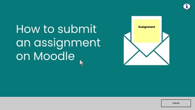 How to Submit an Assignment on Moodle - KPU Video Portal