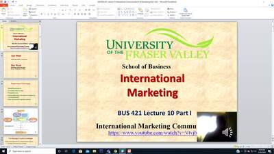 How to create a video from your voice-over PPT slides - UFV MediaSpace