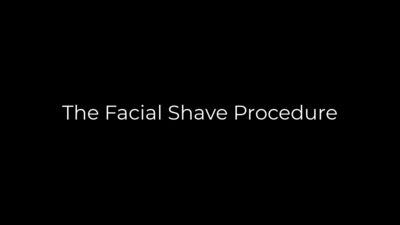 Facial Shave Procedure - BCcampus