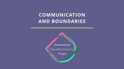 Module 1: Communications and Boundaries - BCcampus